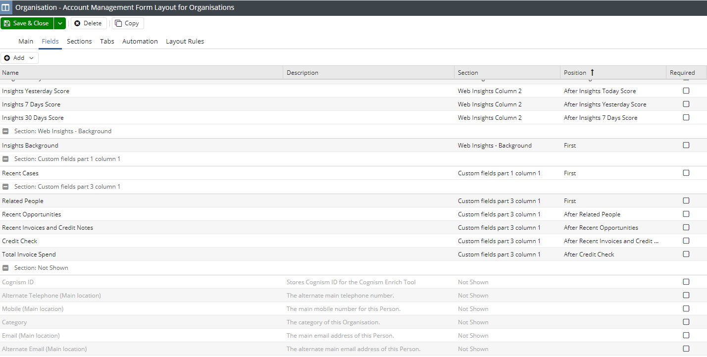 Creating Custom Fields Workbooks Crm Support